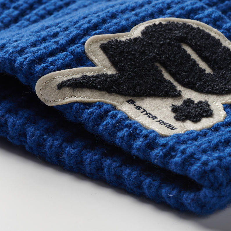 Avisar Beanie | Medium blue | G-Star RAW®