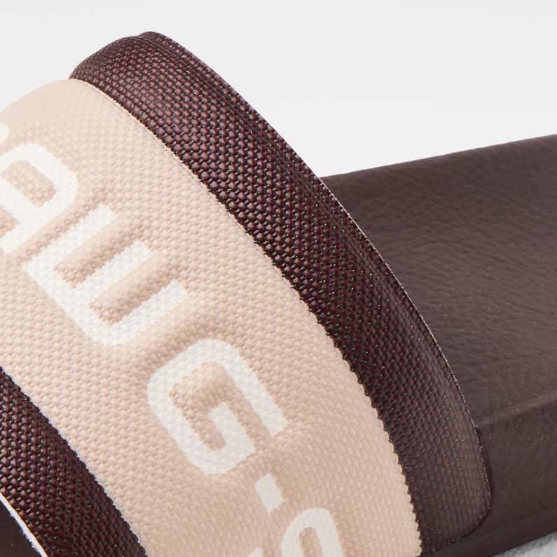 Cart Slide III Slippers | Rood | G-Star RAW® NL