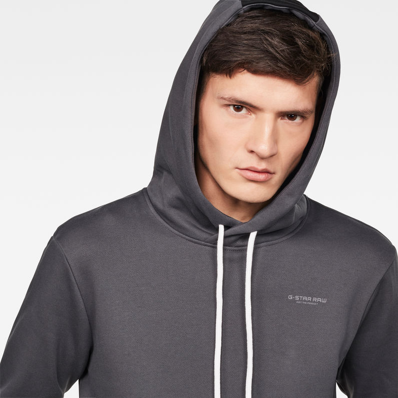Originals Backpanel GR Hooded Sweater | Grey | G-STAR® US