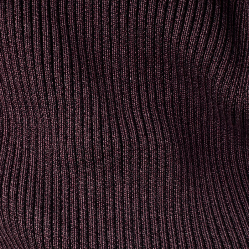 Plated 3D Biker Zip Through Sweater | Black | G-STAR® US