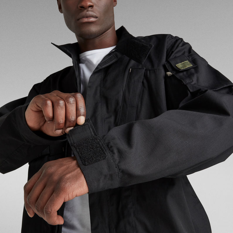 Sporty Slanted Pocket Indoor Jacket | Black | G-STAR® US