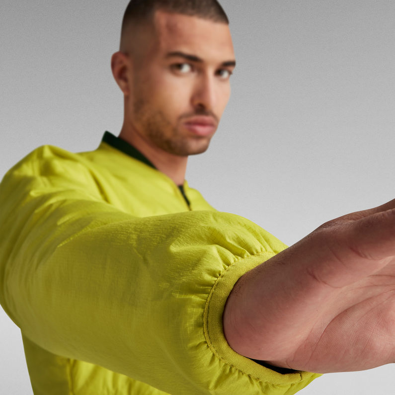 Lightly Padded Indoor Jacket | Yellow | G-STAR® US