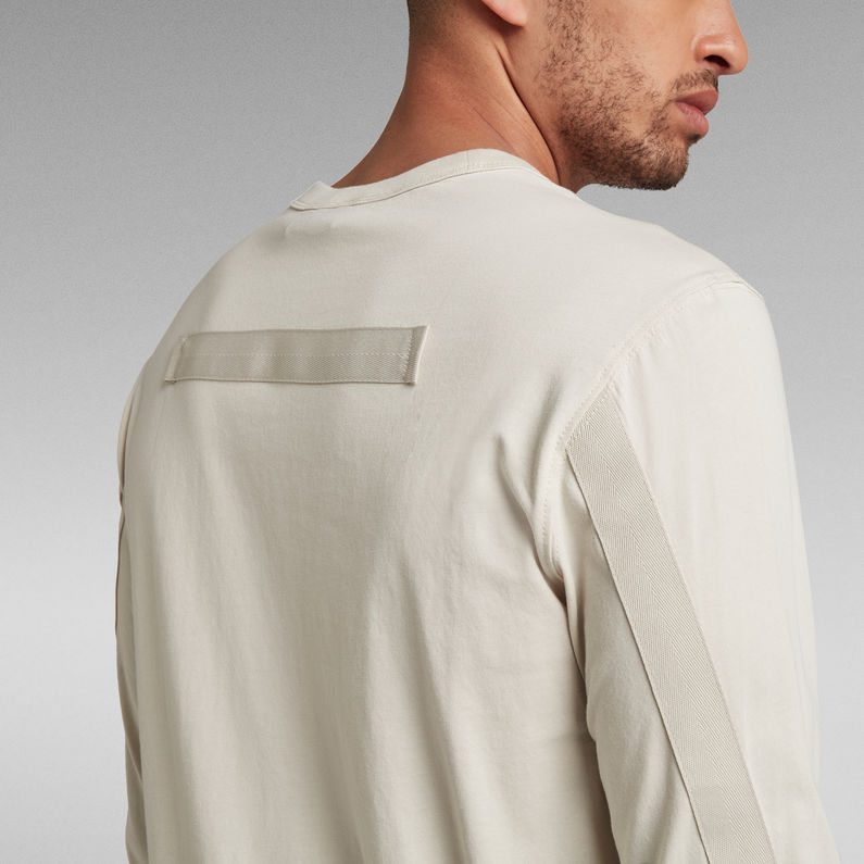 Astro Back Tape T-Shirt | 베이지 | G-STAR® KR