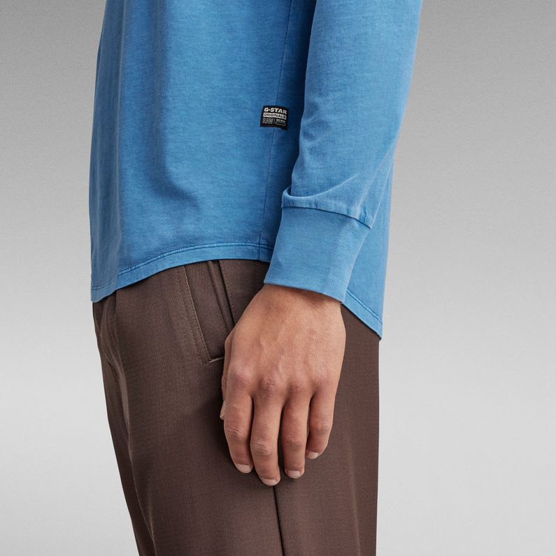 Lash T-Shirt | Mittelblau | G-Star RAW® DE