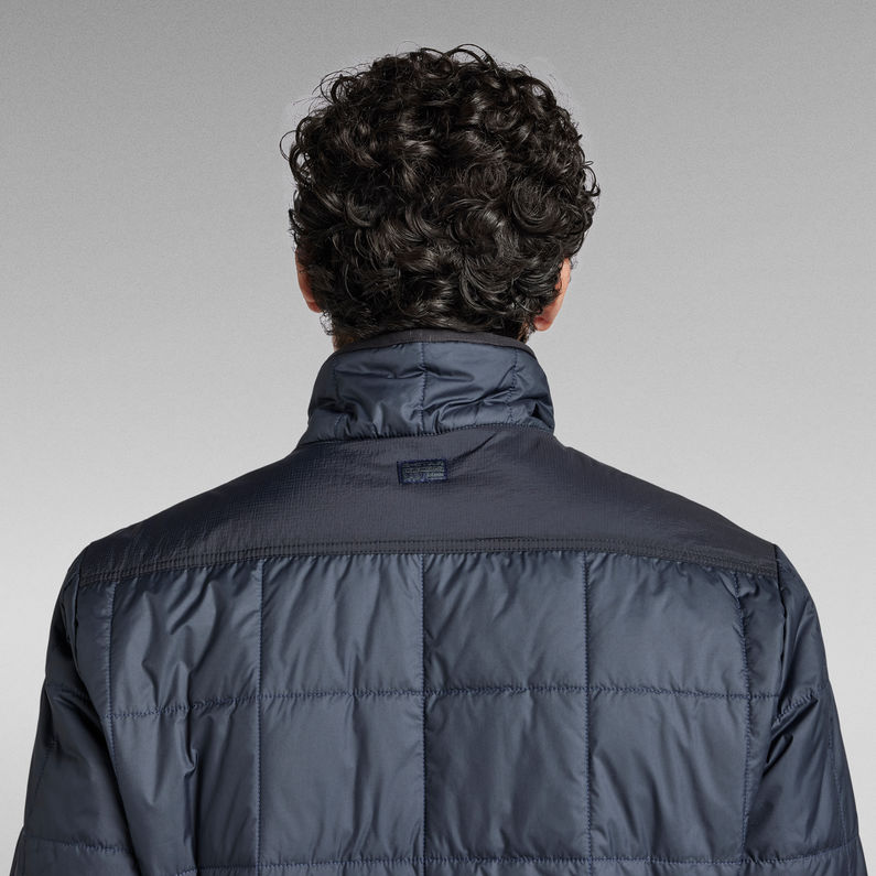 Light Weight Quilted Jacket | Dark blue | G-STAR® US