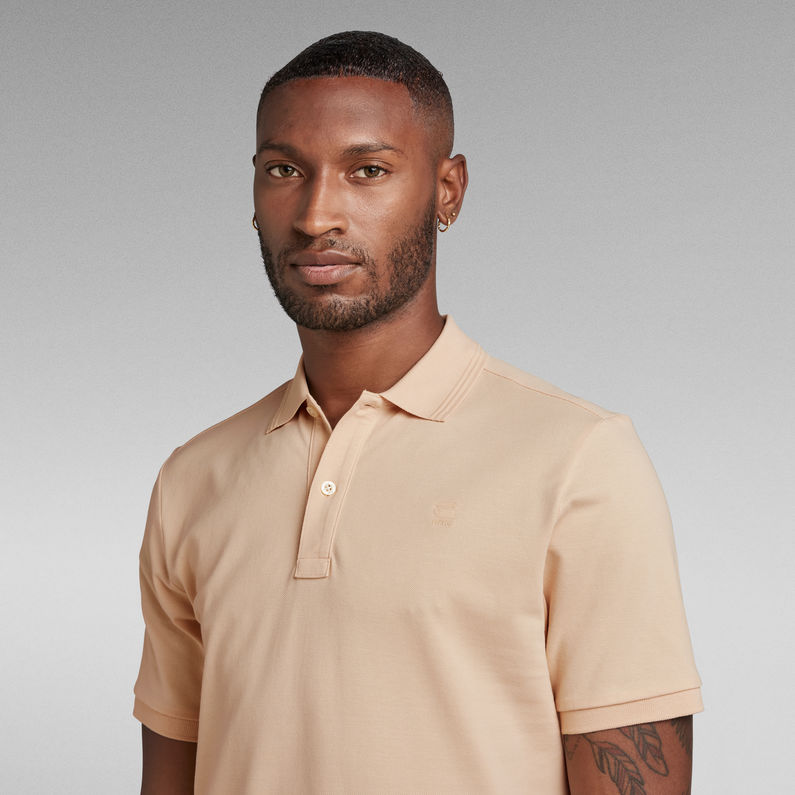 Polo Dunda Slim | Beige | G-STAR® FR