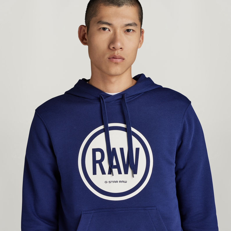 Graphic 10 Hoodie | Donkerblauw | G-STAR® NL