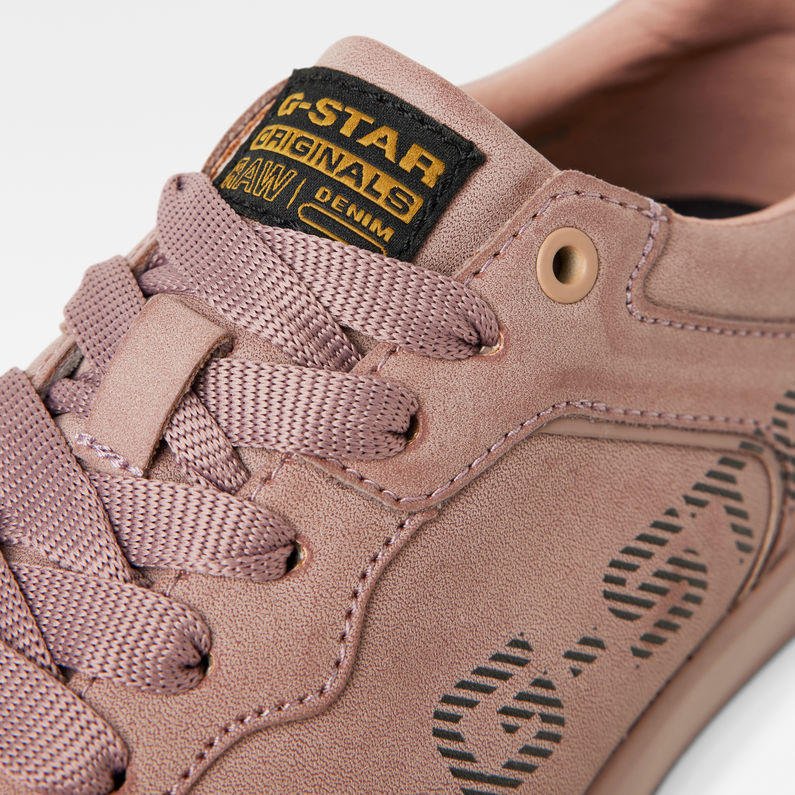 Judee Nubuck Look Sneaker | Pink | G-Star RAW® CH