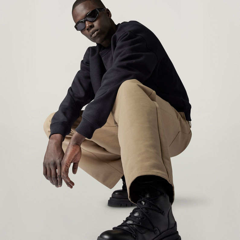 Premium E Modson Straight Unisex Chino | Braun | G-STAR® DE