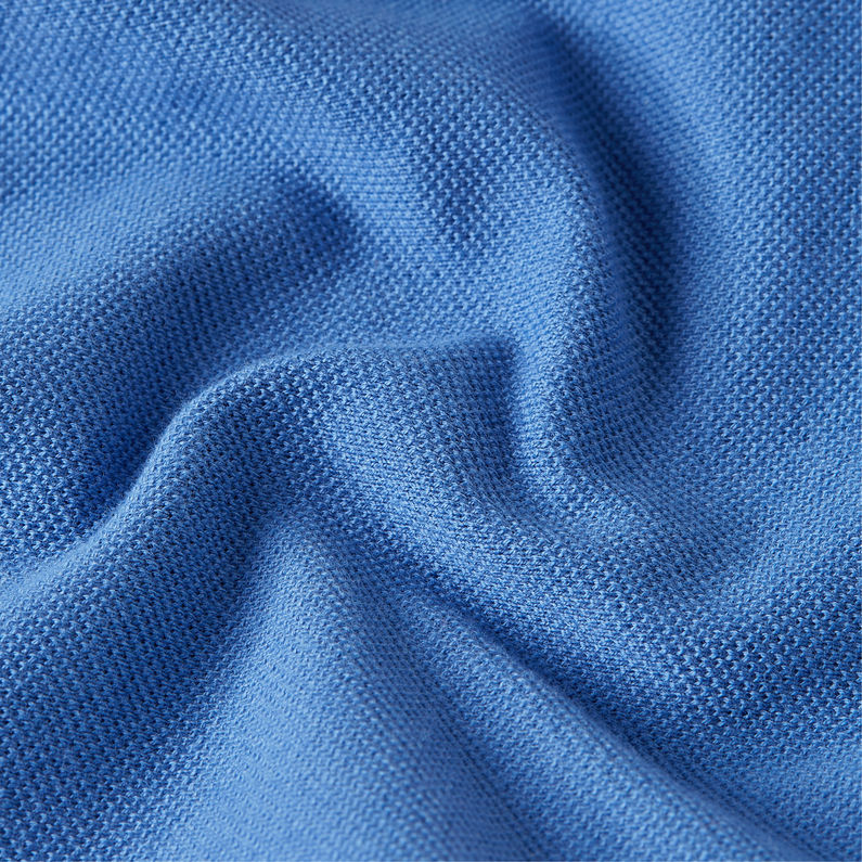 Oluv Slim G Polo | Medium blue | G-STAR® CA