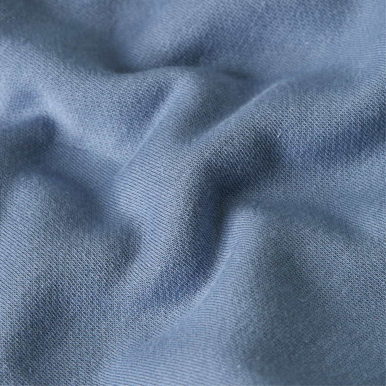 Logo Crew Sweatshirt | Hellblau | G-STAR® DE