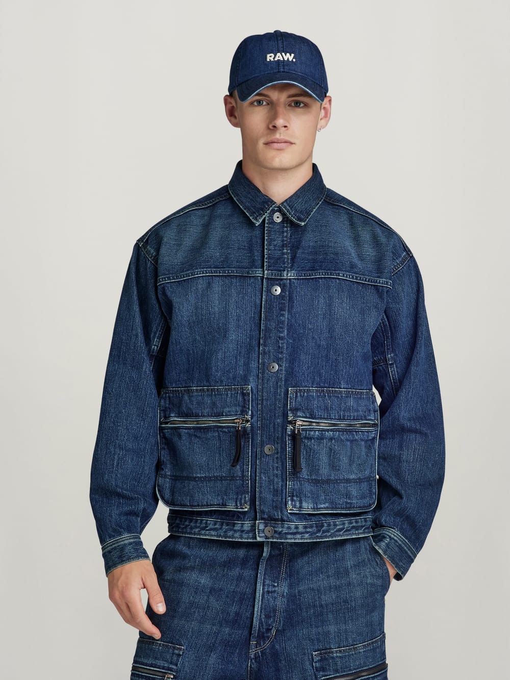 Utility Coach Jacket Dark blue G STAR CA